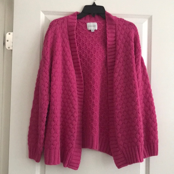 Pink Rose | Sweaters | Chunky Knit Pink Sweater | Poshmark